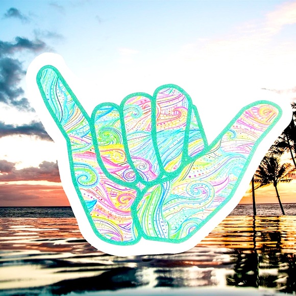 Hand Crafted | Wall Decor | Shaka Hawaii Aloha State Ohana Shaka Travel ...